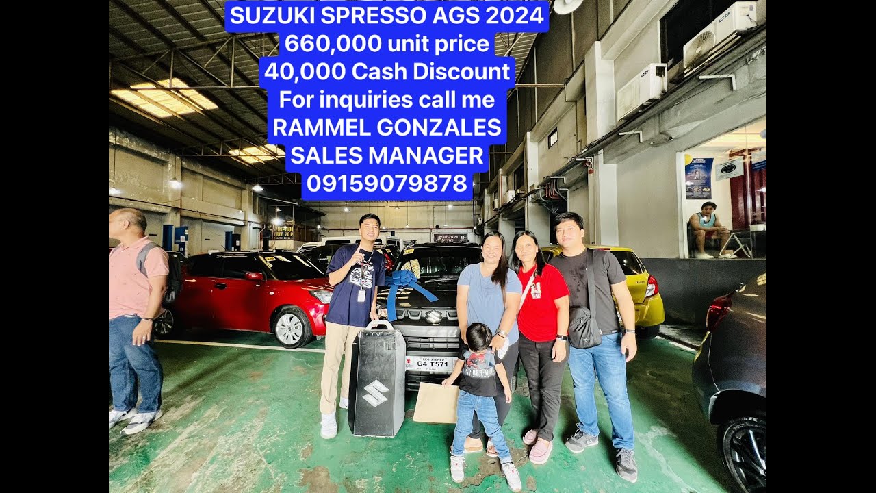 Bakit Suzuki Spresso ags 2024 model ang dapat mo bilhin pang regalo sa ...