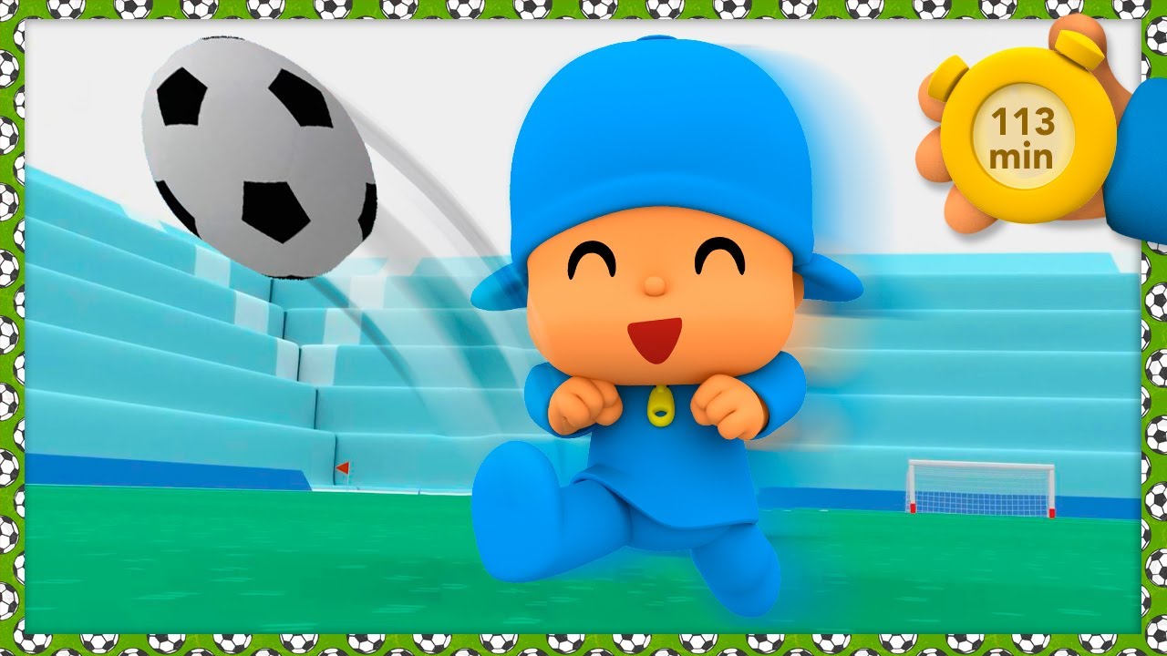 ⚽️ POCOYO AND NINA - Soccer Balls [113 min] ANIMATED CARTOON for ...