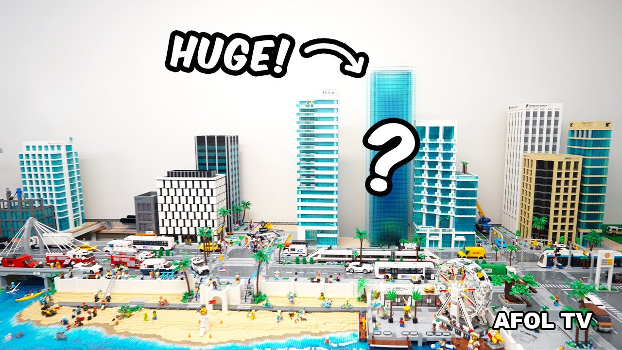 Lego Skyscraper Outline SCALE] Soucy's Lego New York Project
