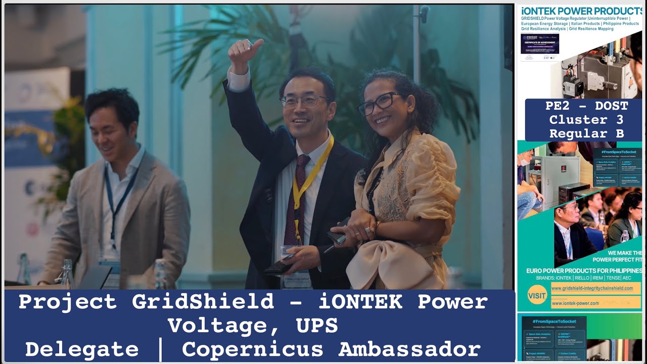 iONTEK Project GridShield - Project Vigil - Copernicus Ambassador - YouTube