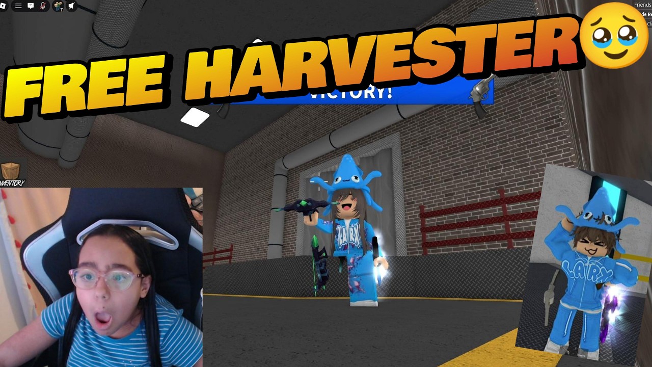 I MET Larx, Justin & Baldcutg IN Roblox MM2!? 🥹 Larx Gave Me a ...