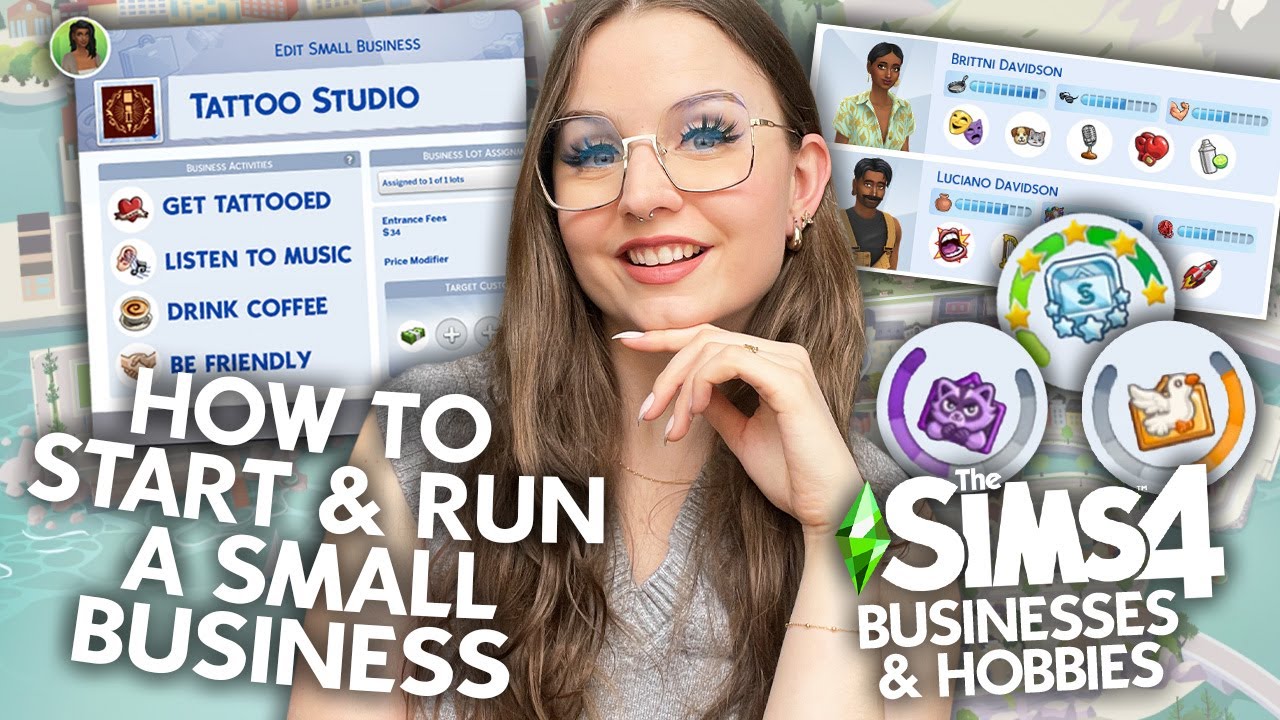How to Start & Run a Small Business with The Sims 4 Businesses ...