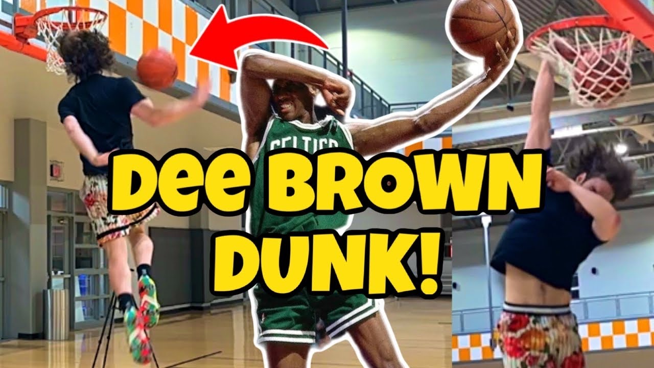 BLIND HIDE AND SEEK DUNK?! University of Tennessee Dunk Session - YouTube