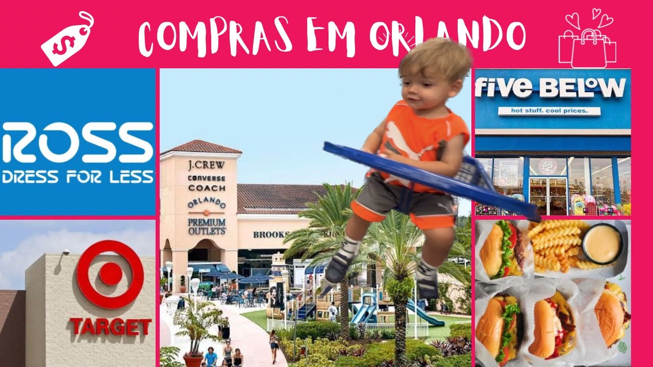 Dia de compras | ROSS | FIVE BELOW | OUTLET PREMIUM | TARGET | ORLANDO ...