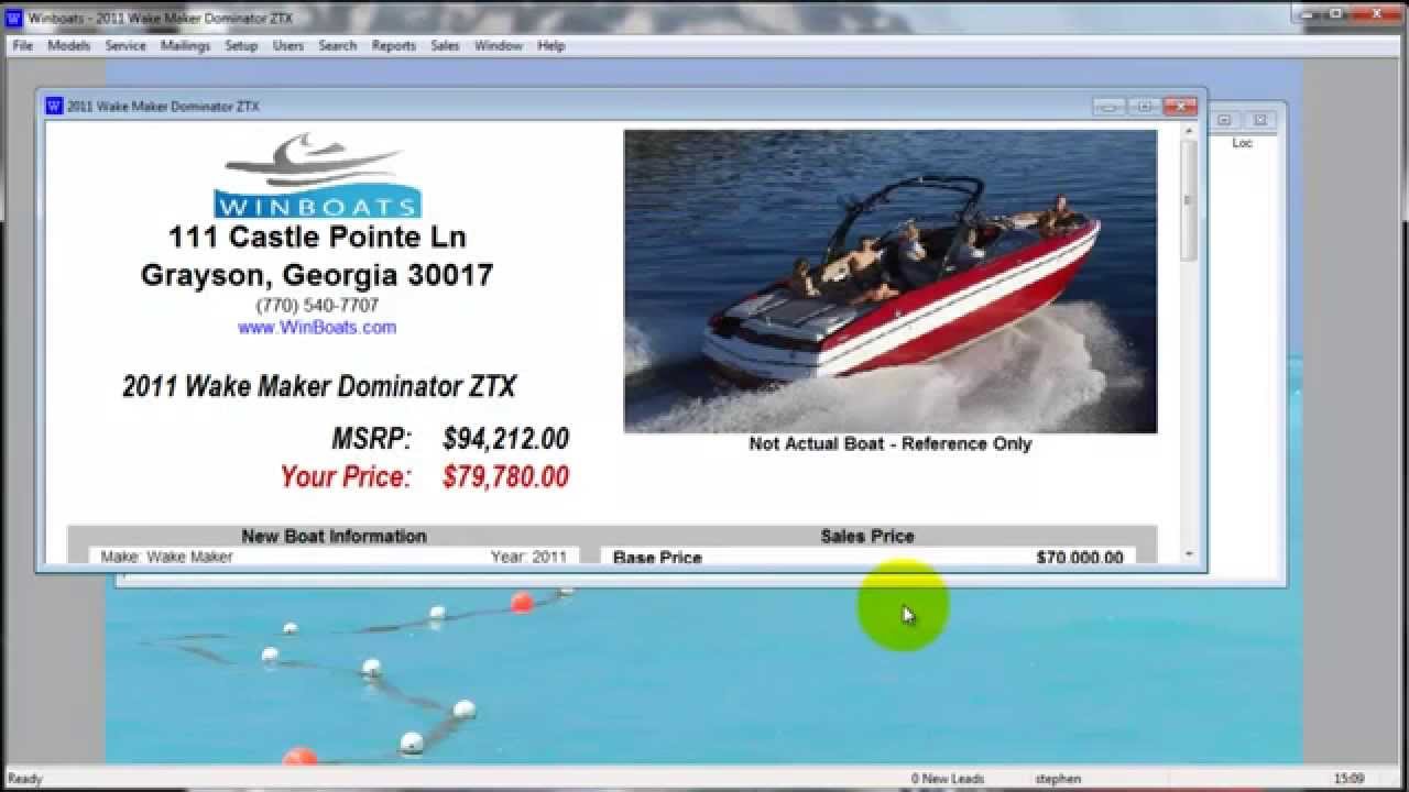 Adding a Stock Boat to Winboats - YouTube