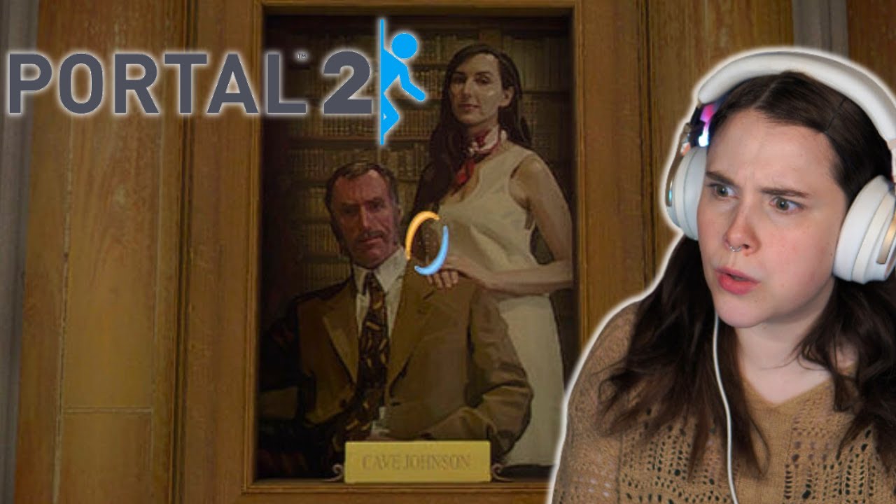 Portrait of a Lady! | PORTAL 2 | Episode 5 | First Playthrough - YouTube