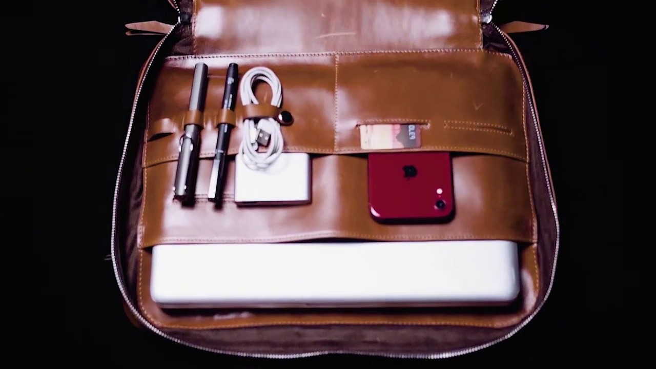 Cellini Briefcase Interior - YouTube