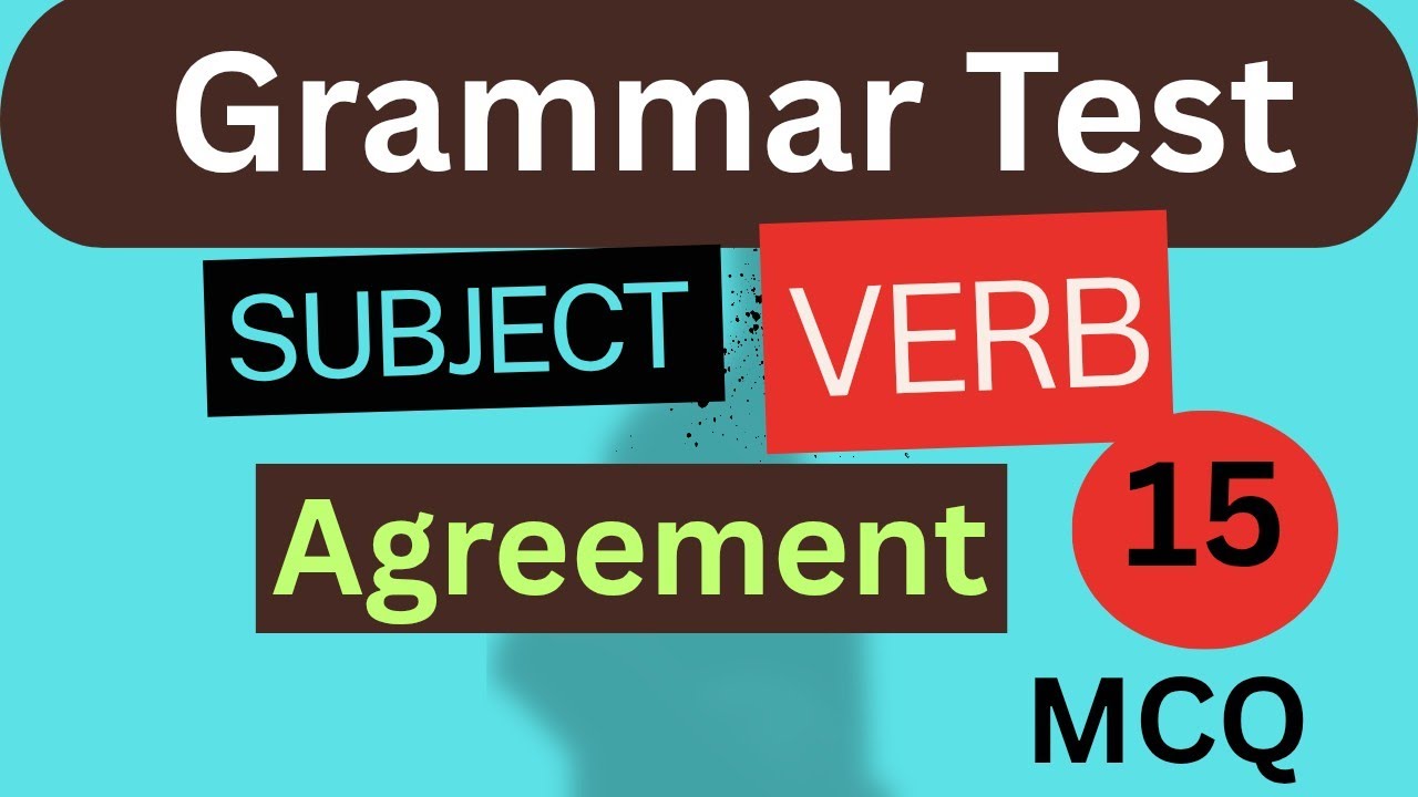 English Grammar Test | Subject-Verb Agreement Quiz with Answers & Timer ...