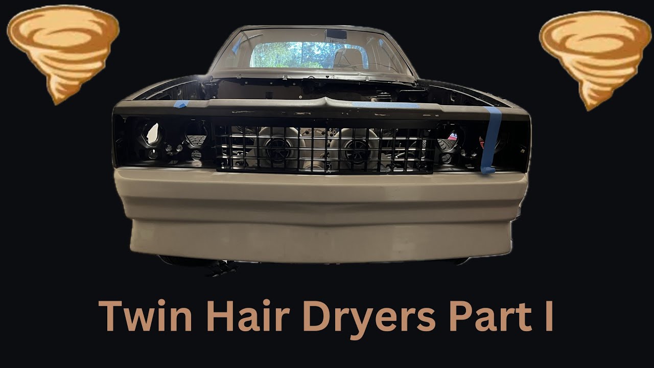 Sandstorm Twin Hair Driers w/ Shearer Fab & Maven Mounts - YouTube