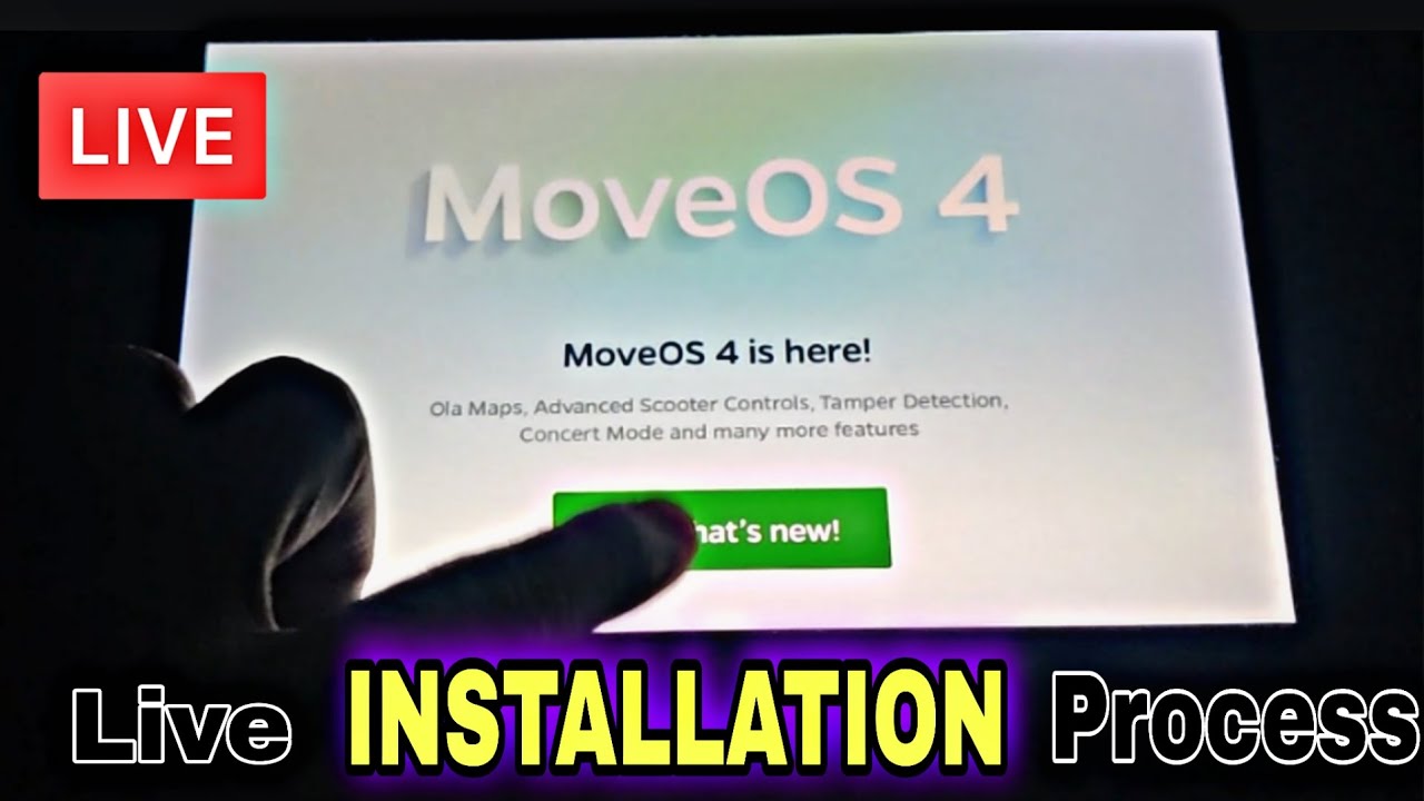 Ola MoveOs 4 roll out | Move Os 4 update | Move os 4 beta #olaelectric ...