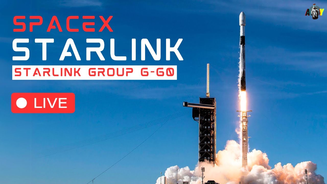 LIVE: SpaceX Starlink Group 6-60 Launch from Cape Canaveral Florida ...