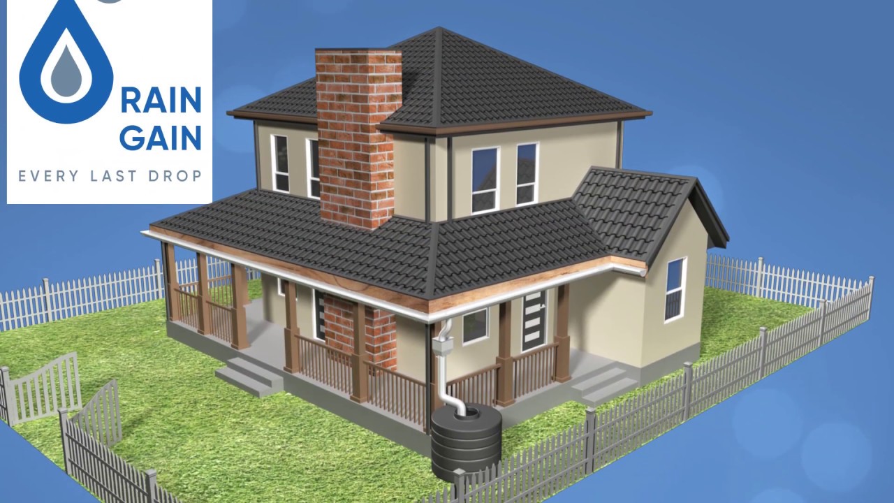 RAIN GAIN - Rain Water Harvesting Solution - YouTube