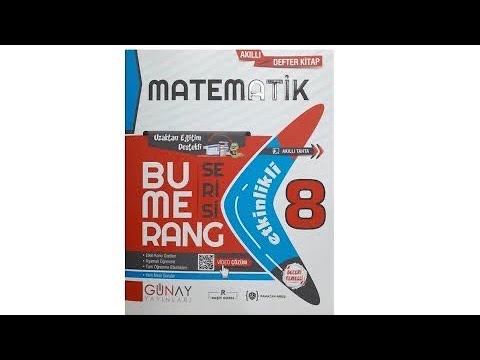 8.SINIF BUMERANG S.58-59-60-61-62 ÜSLÜ SAYILARLA BÖLME İŞLEMİ