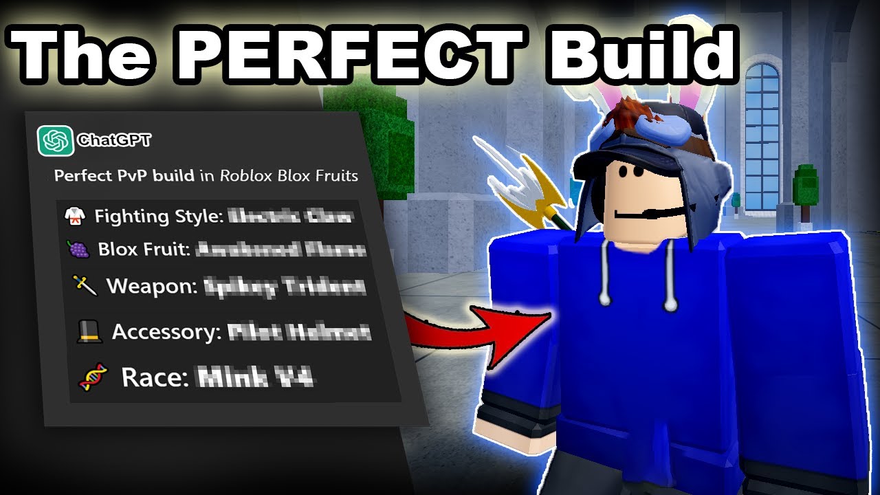I Made "The PERFECT PVP Build"... In Roblox Blox Fruits - YouTube