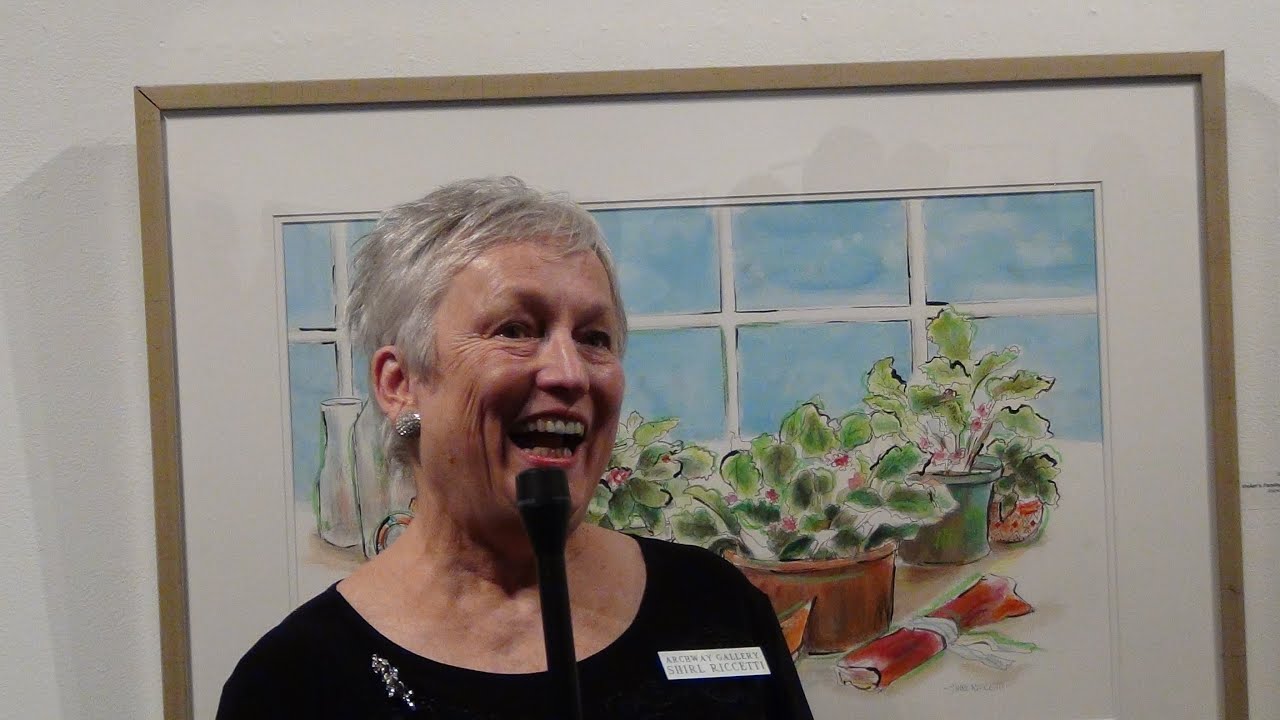 Visual Feasts by Shirl Riccetti at Archway Gallery - YouTube