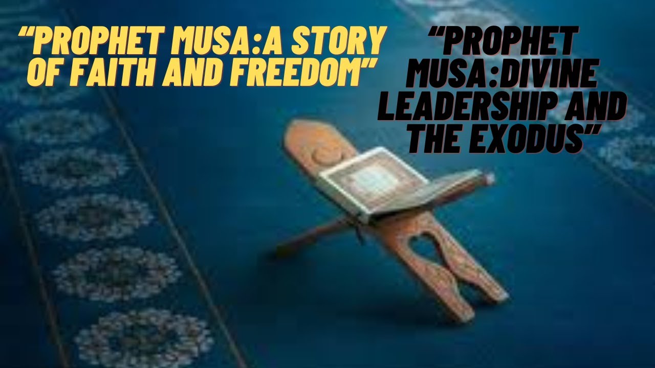 "The Exodus and Leadership of Prophet Musa: A Journey of Faith and ...