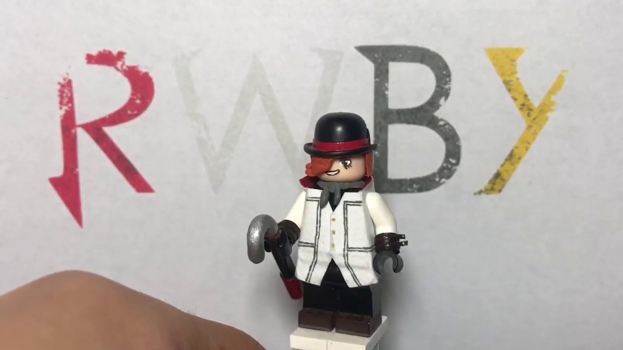 Lego RWBY Roman Torchwick Custom Minifigure Showcase! - YouTube
