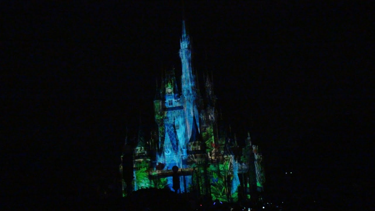 Disney: Celebrate The Magic Projection Show - YouTube