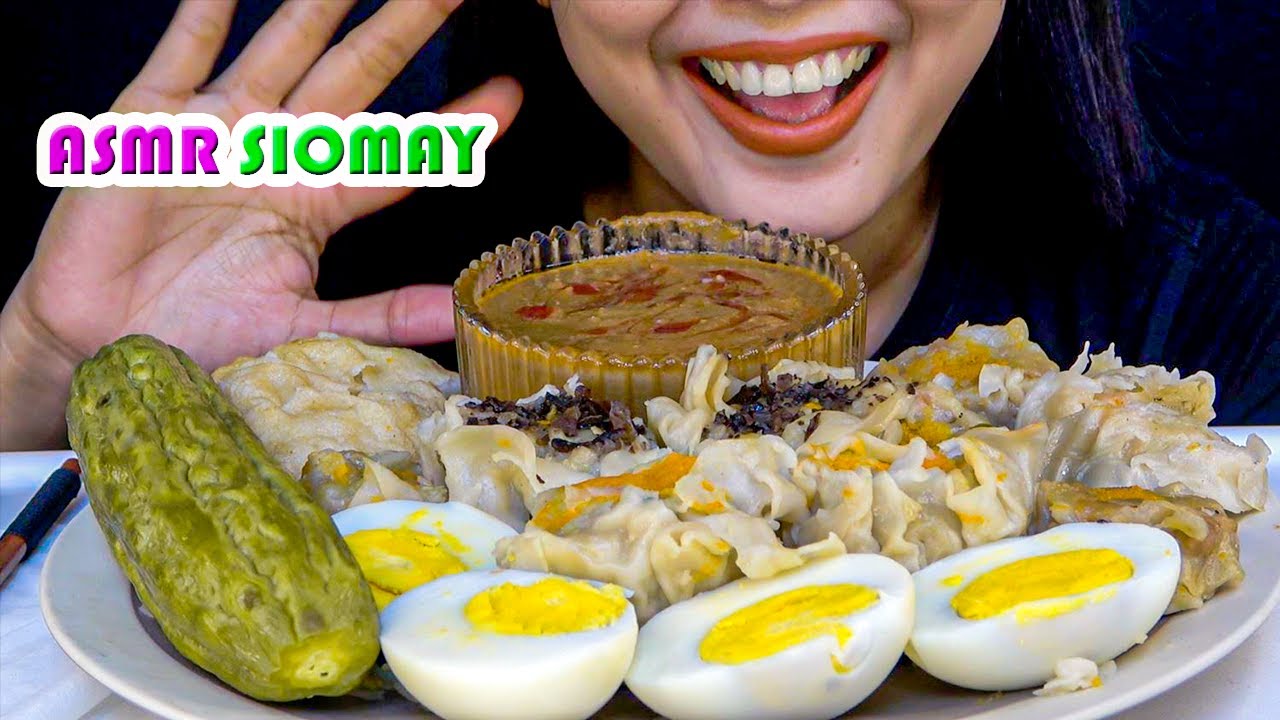 Asmr Siomay Dimsum Dumplings Siomay Asmr Indonesia Eating Sounds