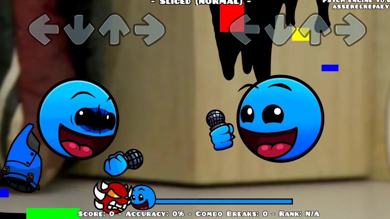 [SWAP] FNF Geometry Dash 2.3 VS NEW Geometry Dash 2.0 All Phases Sings ...