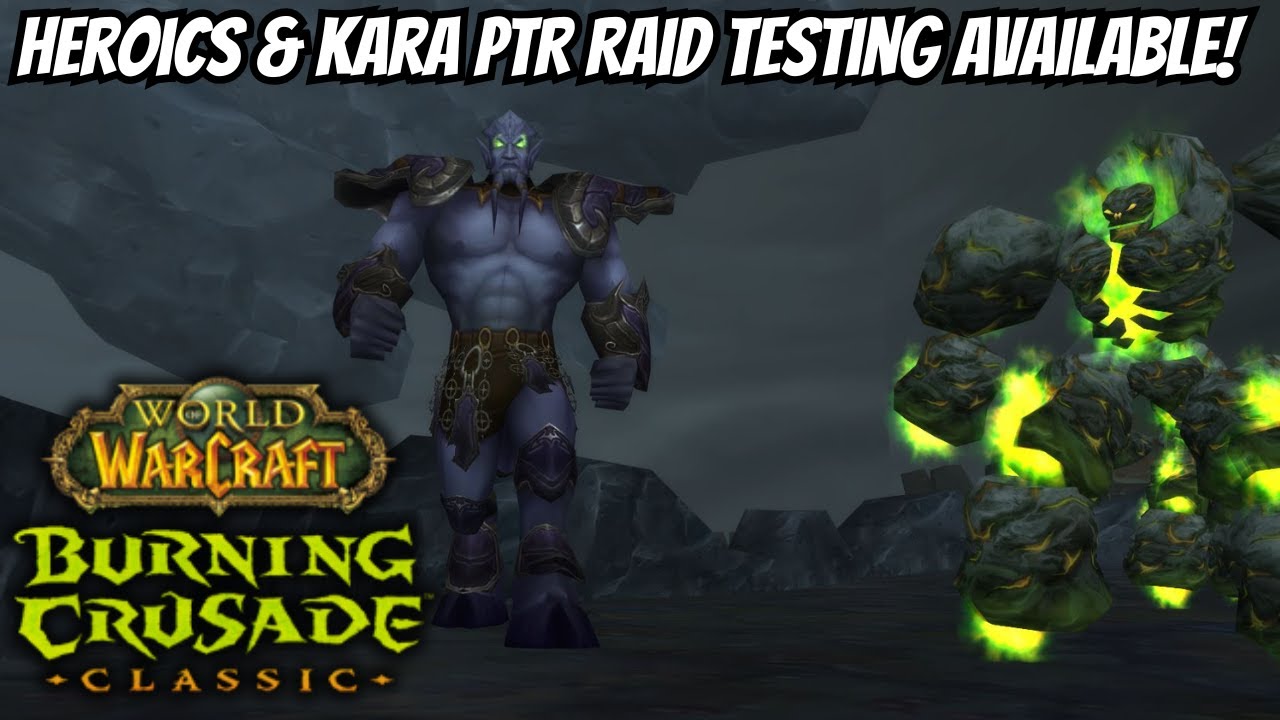 ⚡🌩TBC PTR KARA Raid Testing - Enhancement shaman POV (no coms)⚡🌩 - YouTube
