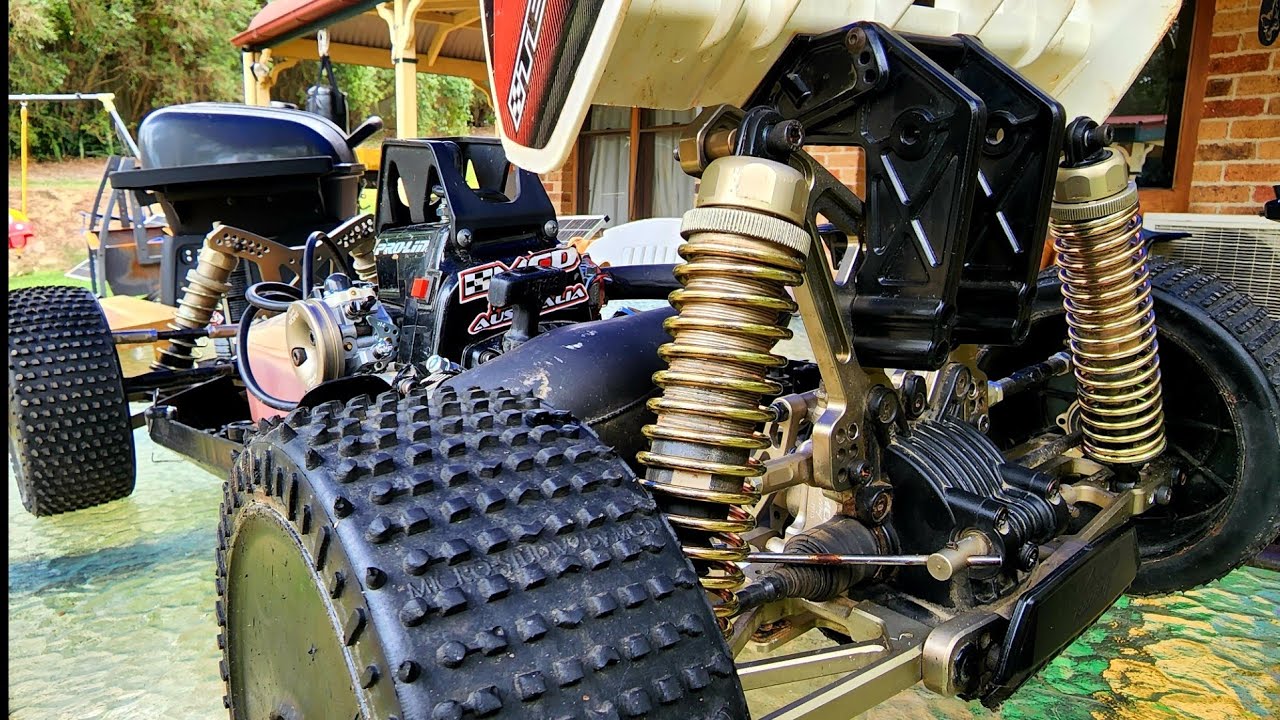 TAYLOR RC 1257 CARB SWAP AND FILTER/SHOCKS MCD RR5 F-T-R RACE BUGGY ...