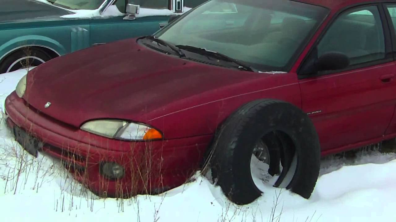 Scraping the 1996 Dodge Intrepid - YouTube