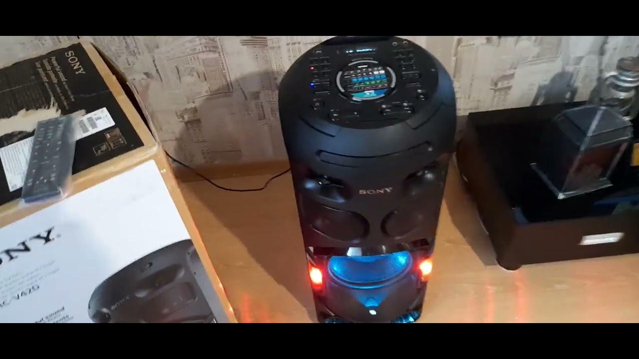 Sony MHC V42D - YouTube