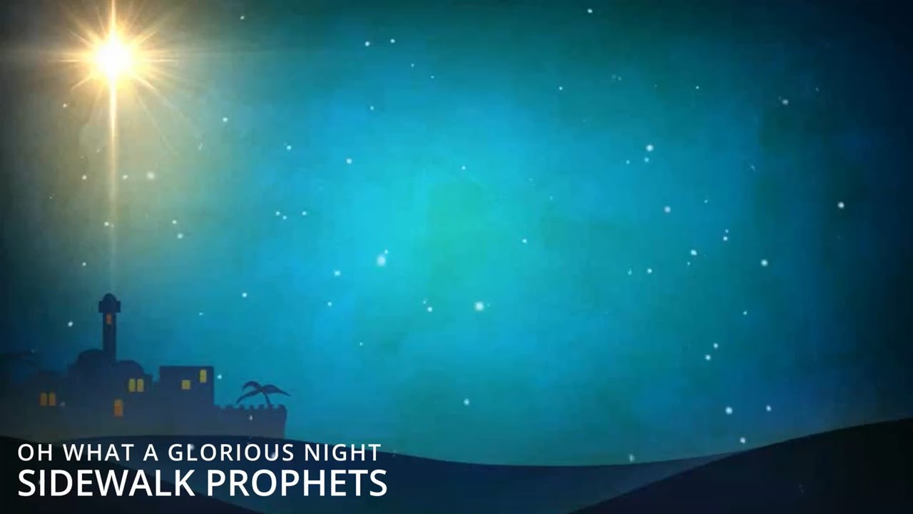 Oh What a Glorious Night - Sidewalk Prophets (with lyrics) - YouTube