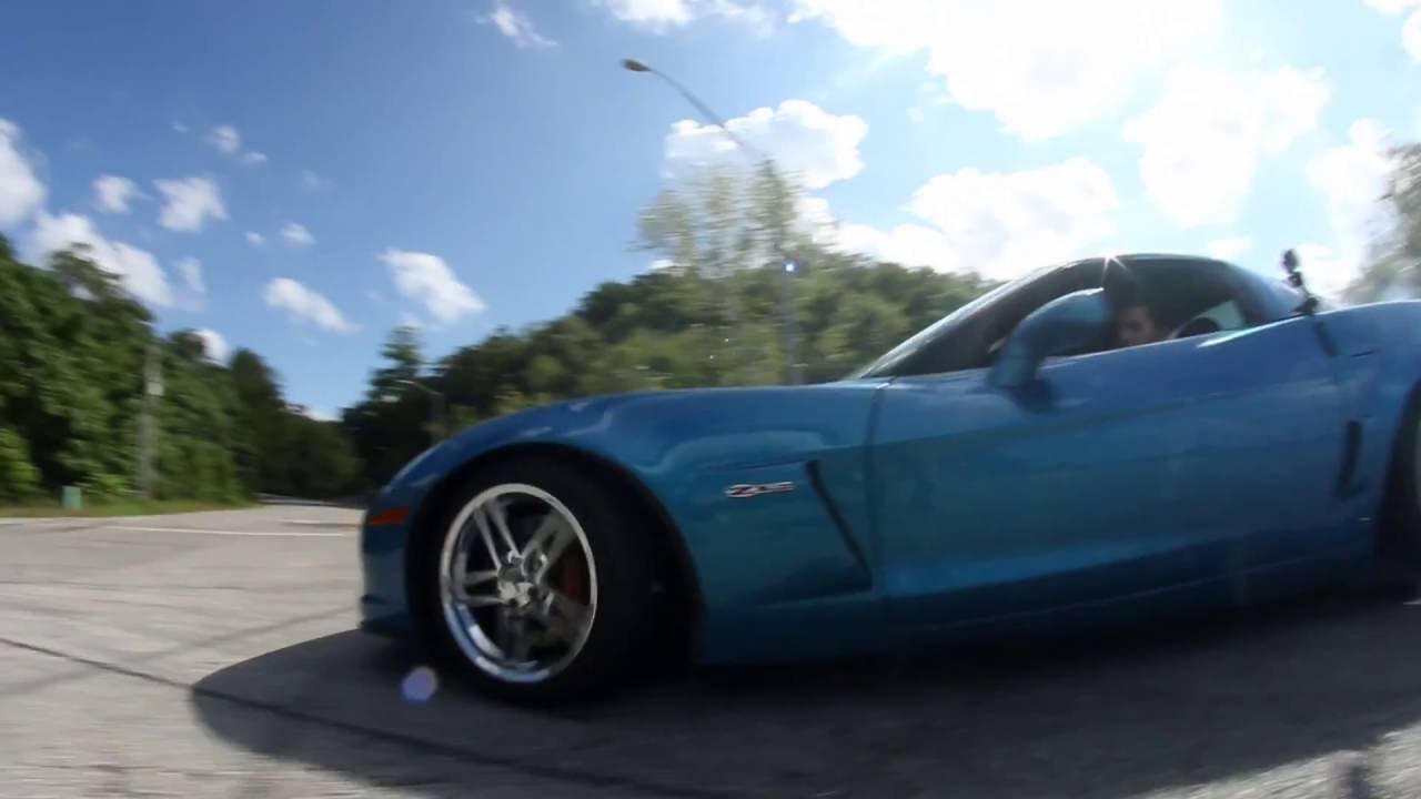 ZO6 Corvette Drifting On The Streets - YouTube