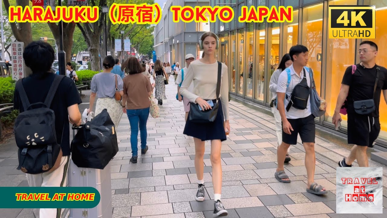4k hdr japan travel | Walk in Harajuku（原宿）Tokyo japan | Relaxing ...
