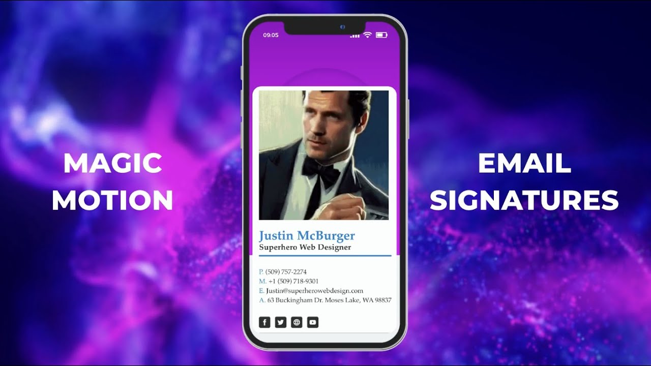 Magic Motion Email Signatures Promo - YouTube