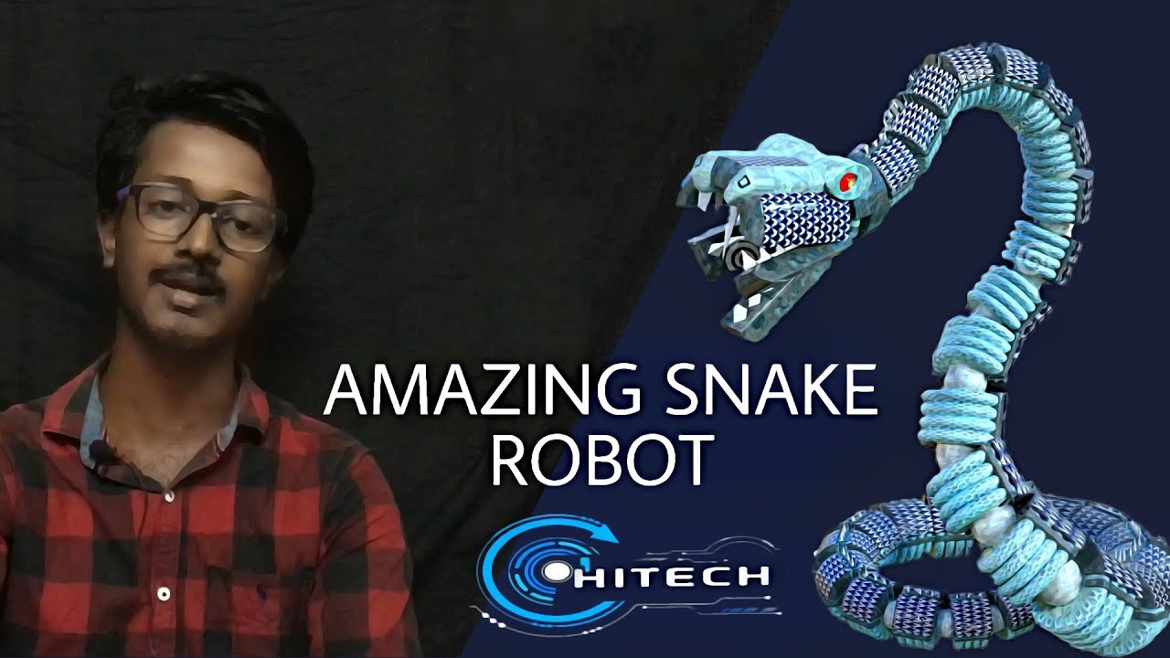 | SNAKE ROBOT | ( TAMIL ) | HI -TECH | Raghul #robotics - YouTube