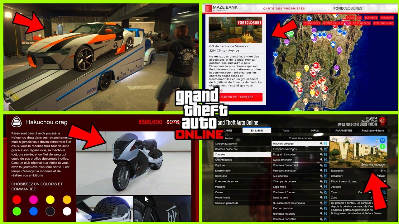 PROMOTION ET BONUS DE LA SEMAINE SUR GTA5 ONLINE !!! - YouTube