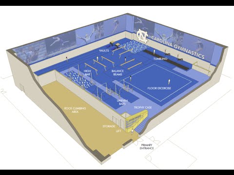 UNC Gymnastics: New Training Facility - YouTube