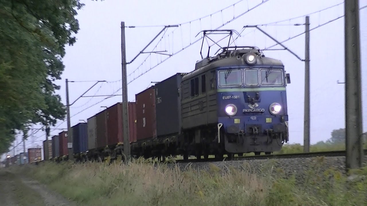 EU07-1501 PKP CARGO - YouTube