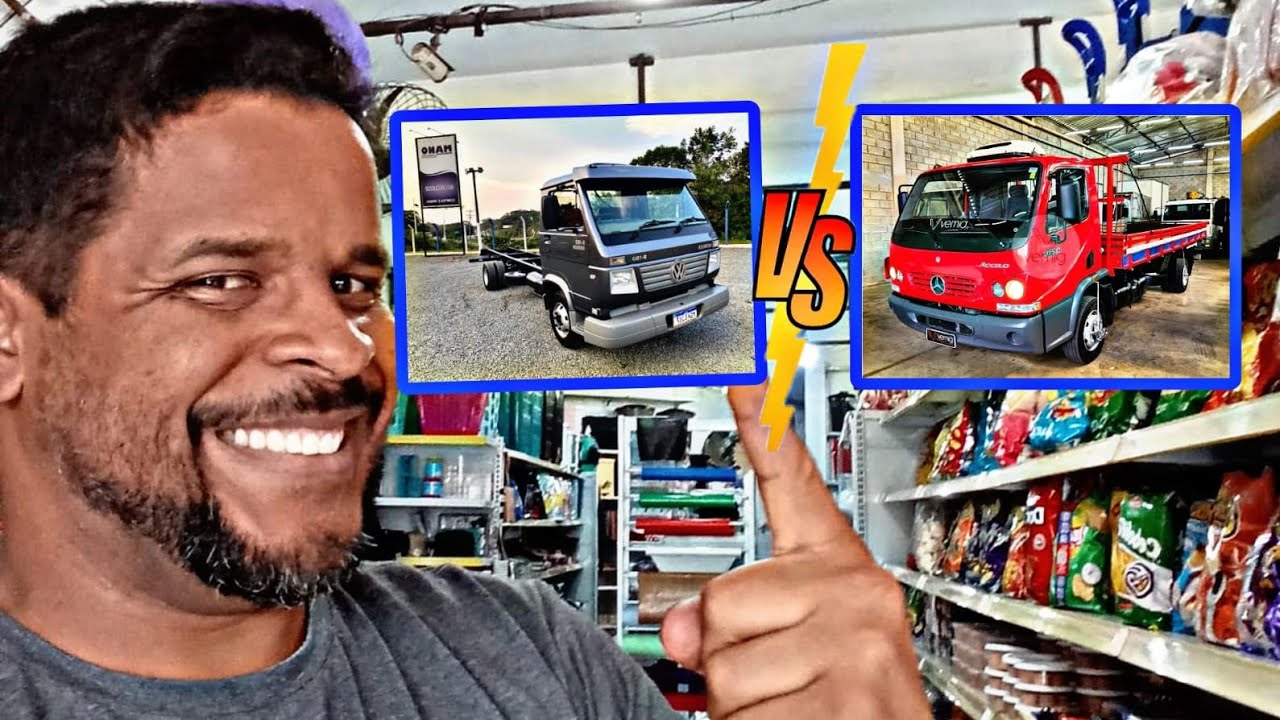 Volkswagen 9-150 vs Mercedes Benz Accelo 915c - YouTube