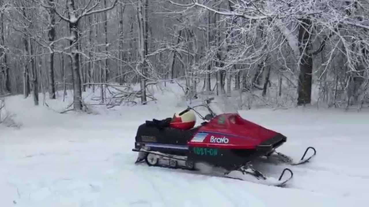 Vintage Sleds, 1968 Polaris Mustang, 1982 Yamaha Bravo, 1973 John Deere ...