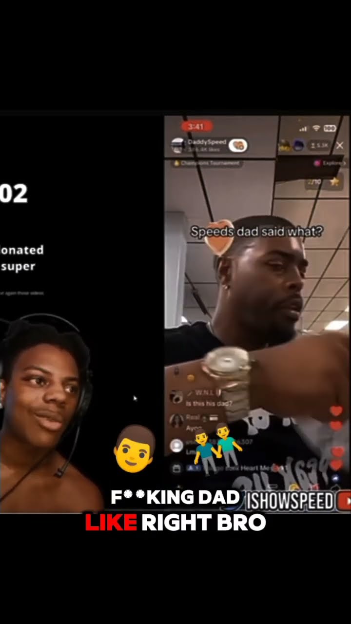 Speed's dad called him "I show m**t" 😔 #shorts - YouTube