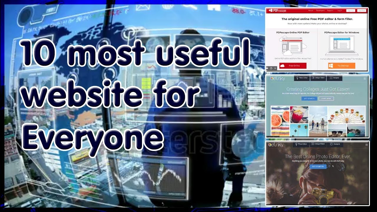 10 most useful website for everyone... - YouTube