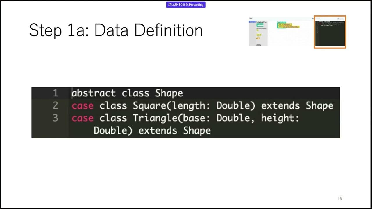 [SPLASH-E] Mio: A Block-Based Environment for Program Design - YouTube