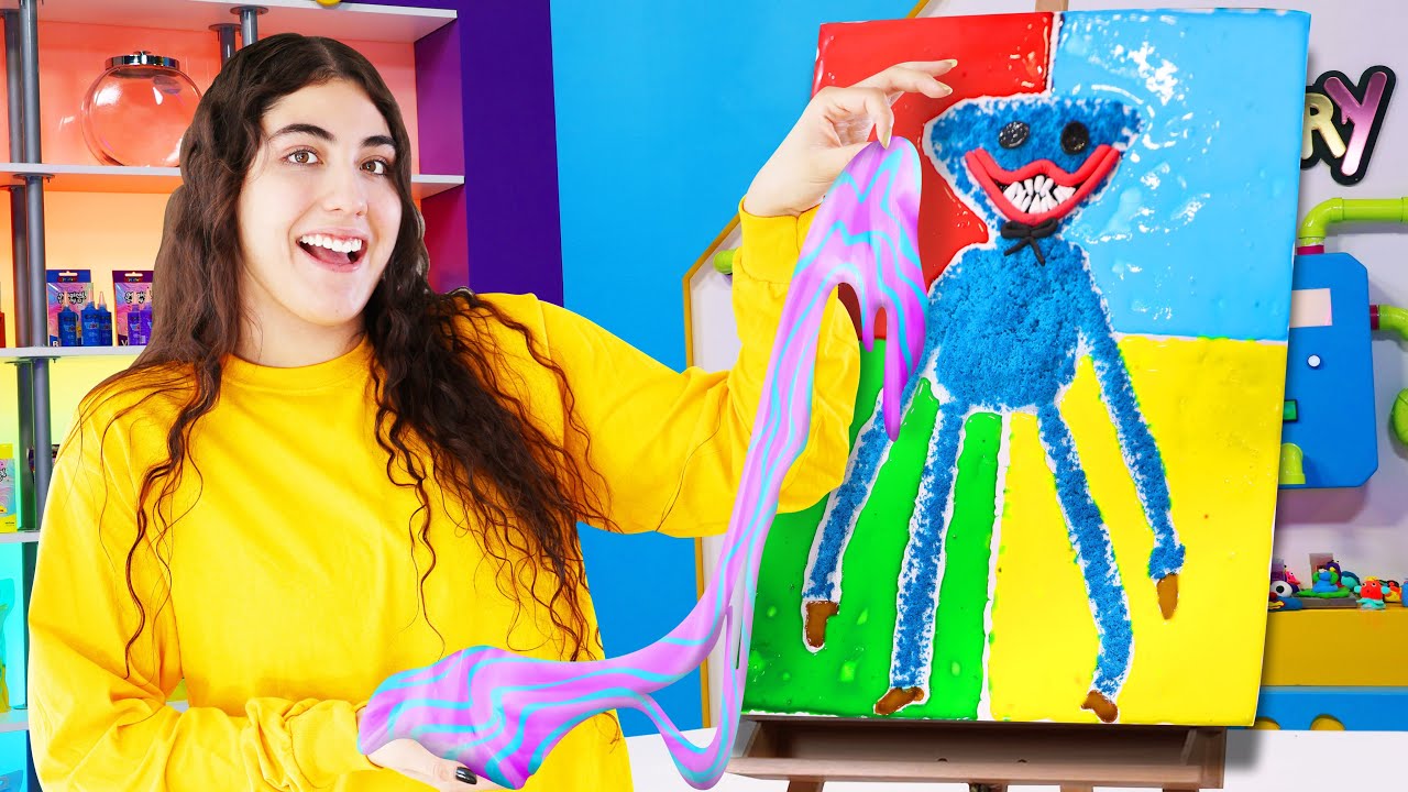 Best Art with Slime wins! Slimeatory 718 - YouTube