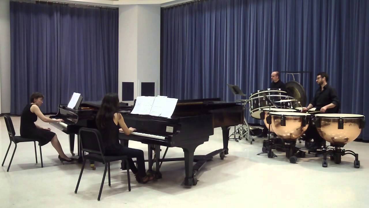 Stravinsky: The Rite of Spring for two pianos and two percussionists ...
