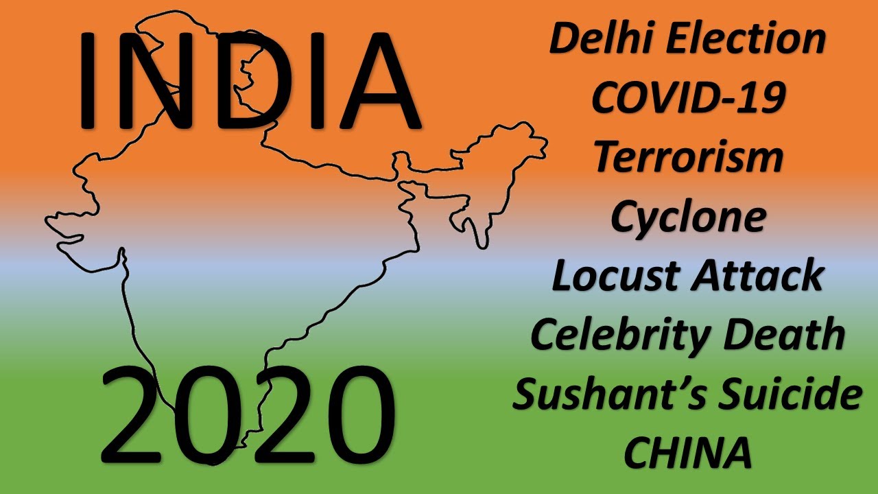 India in 2020 | India-2020 Chain of Events | India vs 2020 - An year to ...