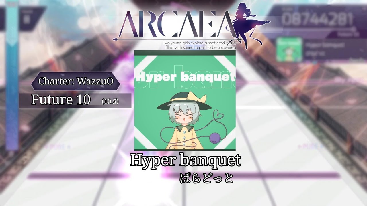 【Arcaea Fanmade】ぱらどっと - Hyper banquet [Future 10] - YouTube