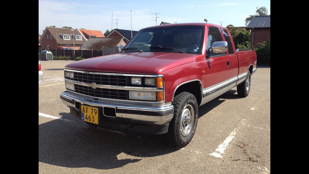 1990 Chevrolet K2500 Silverado 6 2l Diesel YouTube