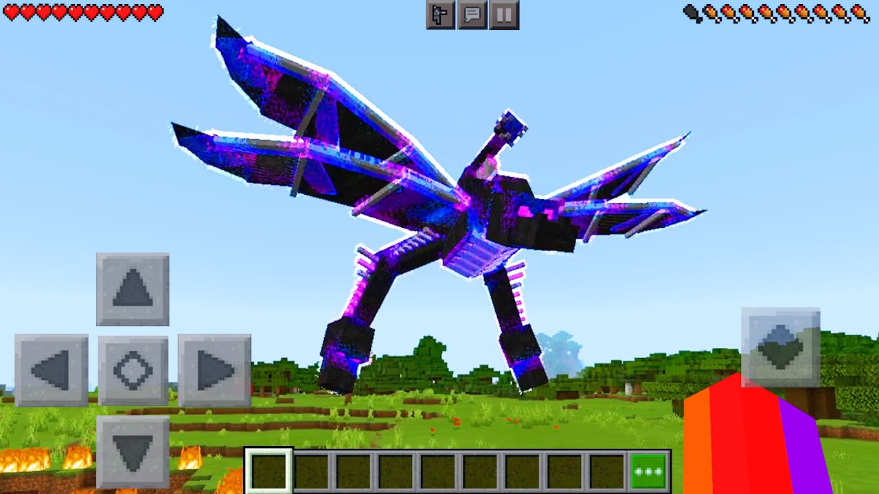 Minecraft PE : CURSED ENDERDRAGON MOD In Minecraft Pocket Edition/MCPE ...