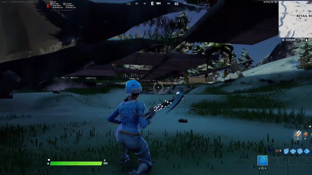 How To Get Under Retail Row (Fortnite Season 5) - YouTube