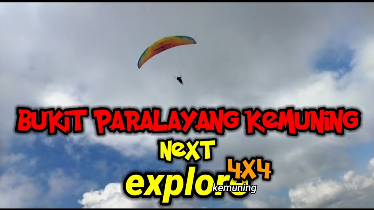 begitu indah, pariwisata bukit paralayang kemuning.. - YouTube