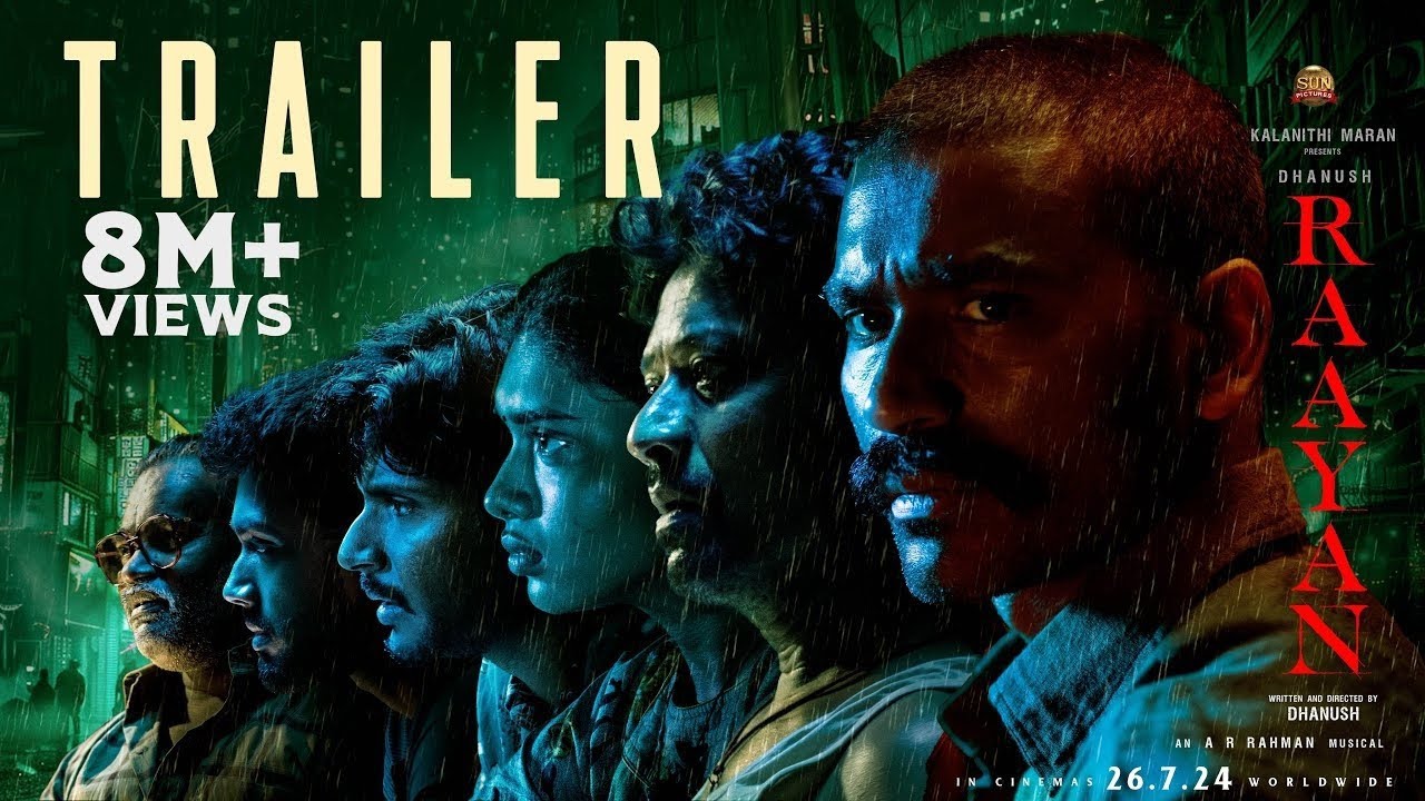 RAAYAN - Official Trailer | Dhanush | Sun Pictures | A.R. Rahman ...